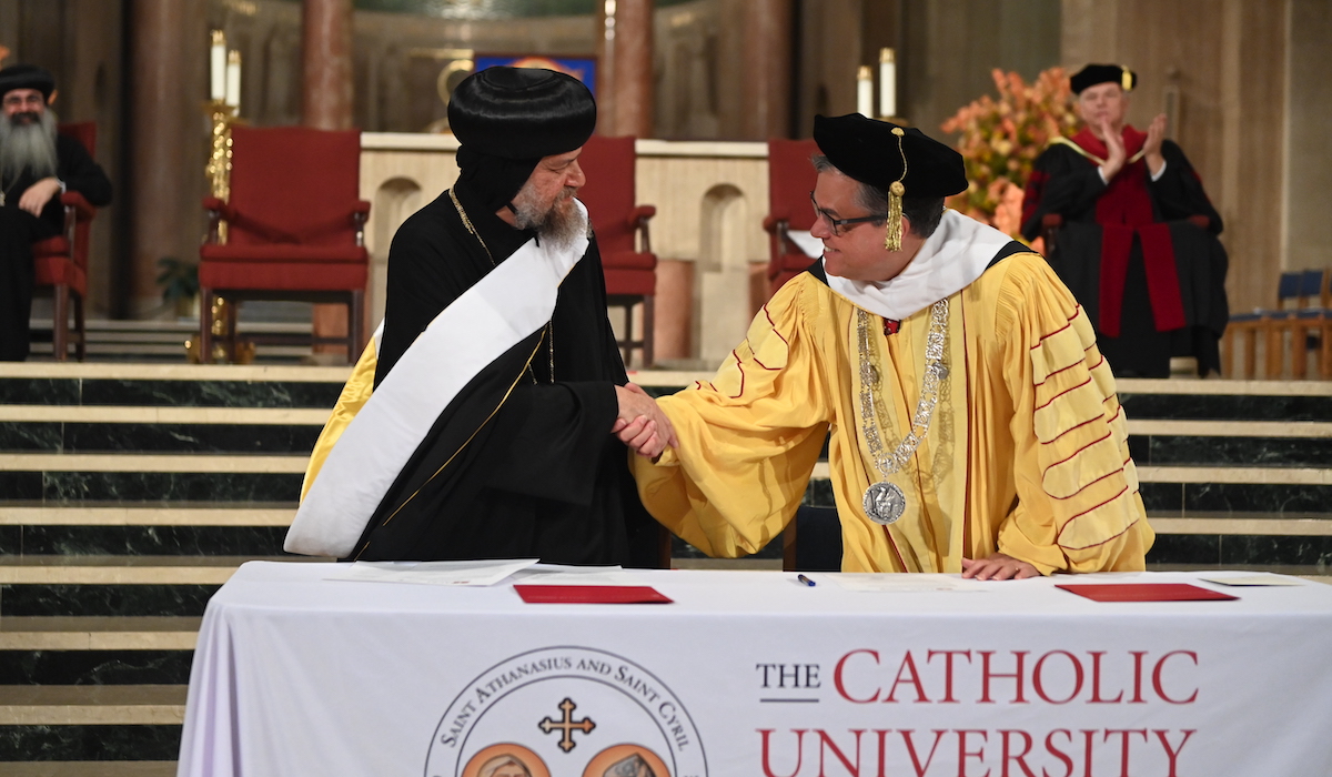 University Bestows Honorary Degree, Formalizes Relationship with Coptic ...