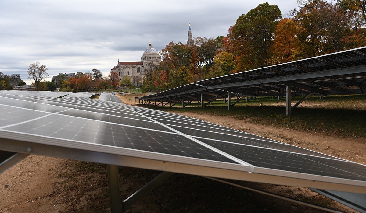 University’s Solar Array Is A Monumental Effort | Catholic University